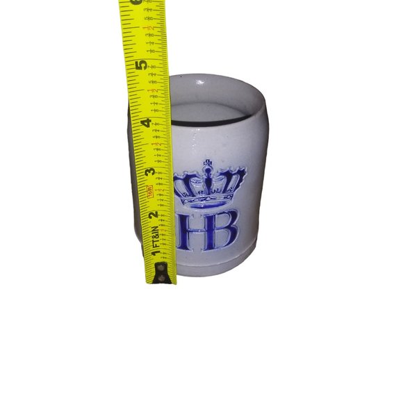 Dining | Hb Hofbrau Munchen Blue Crown Logo 25 Liter Stoneware Mug Made ...